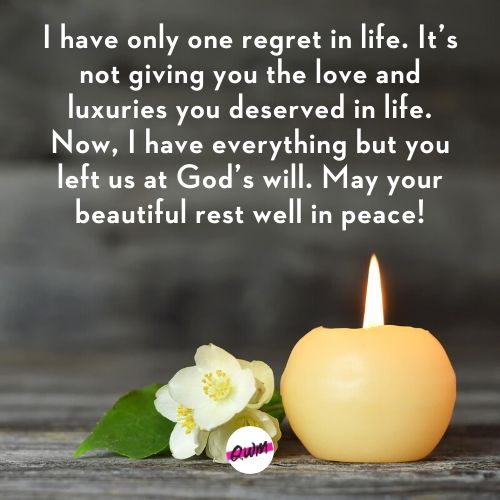 Heart touching Death Anniversary Messages For Mother