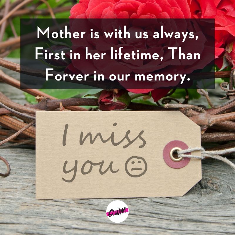 Heart touching Death Anniversary Messages For Mother