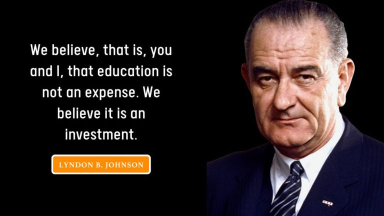 Top 50+ Lyndon B. Johnson Quotes and Sayings with Images